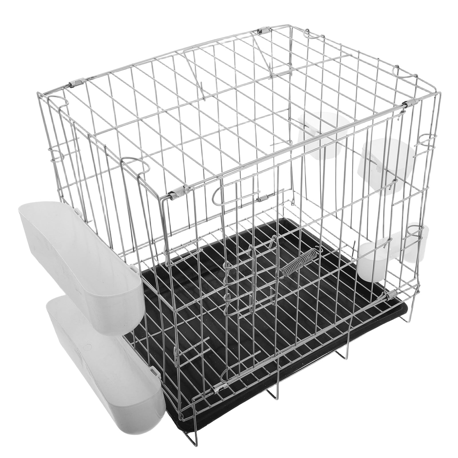 WHAMVOX Pigeon Breeding Cage with Tray Portable Foldable Bird Cage ...