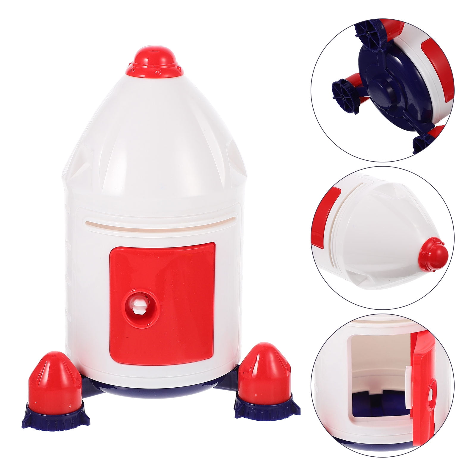 WHAMVOX Piggy Bank Girls Banks for Kids Coin Rocket Space Theme Child ...