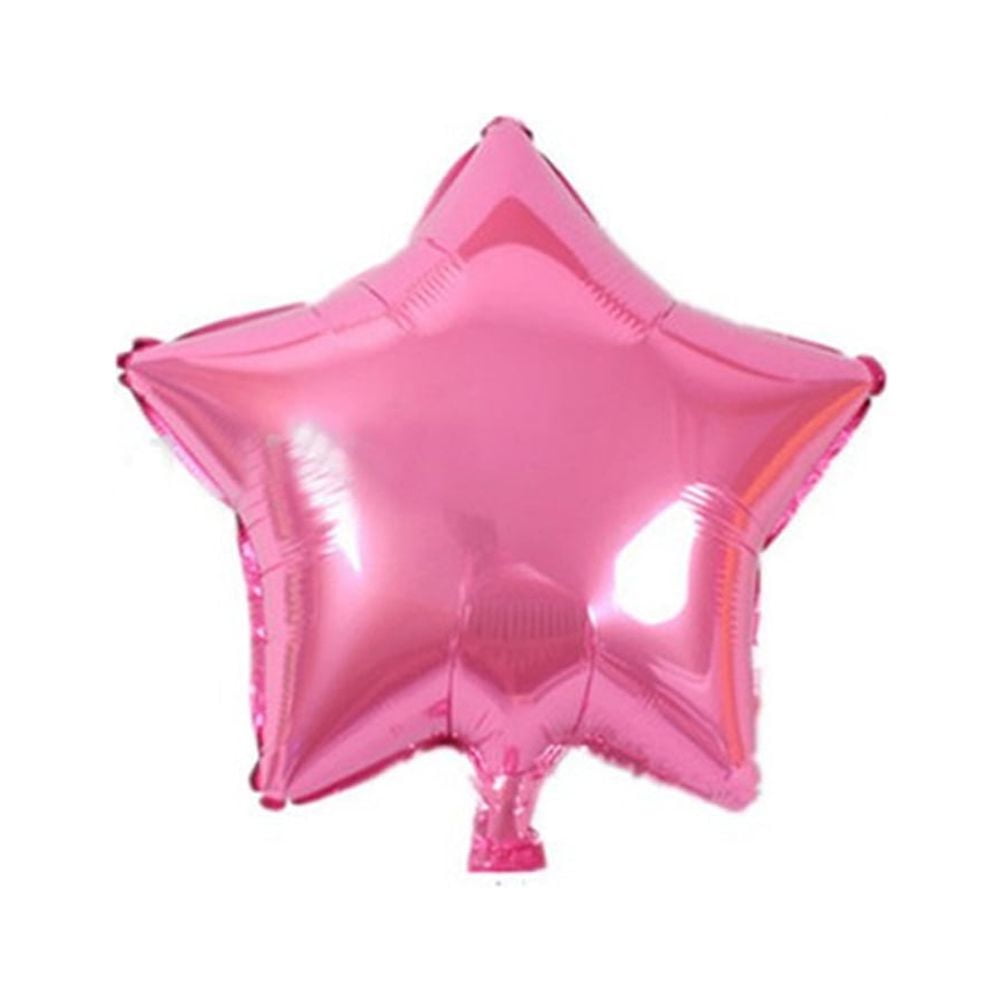 WHAMVOX Pink Star Balloons for Romantic Party Decoration Fill with Air ...
