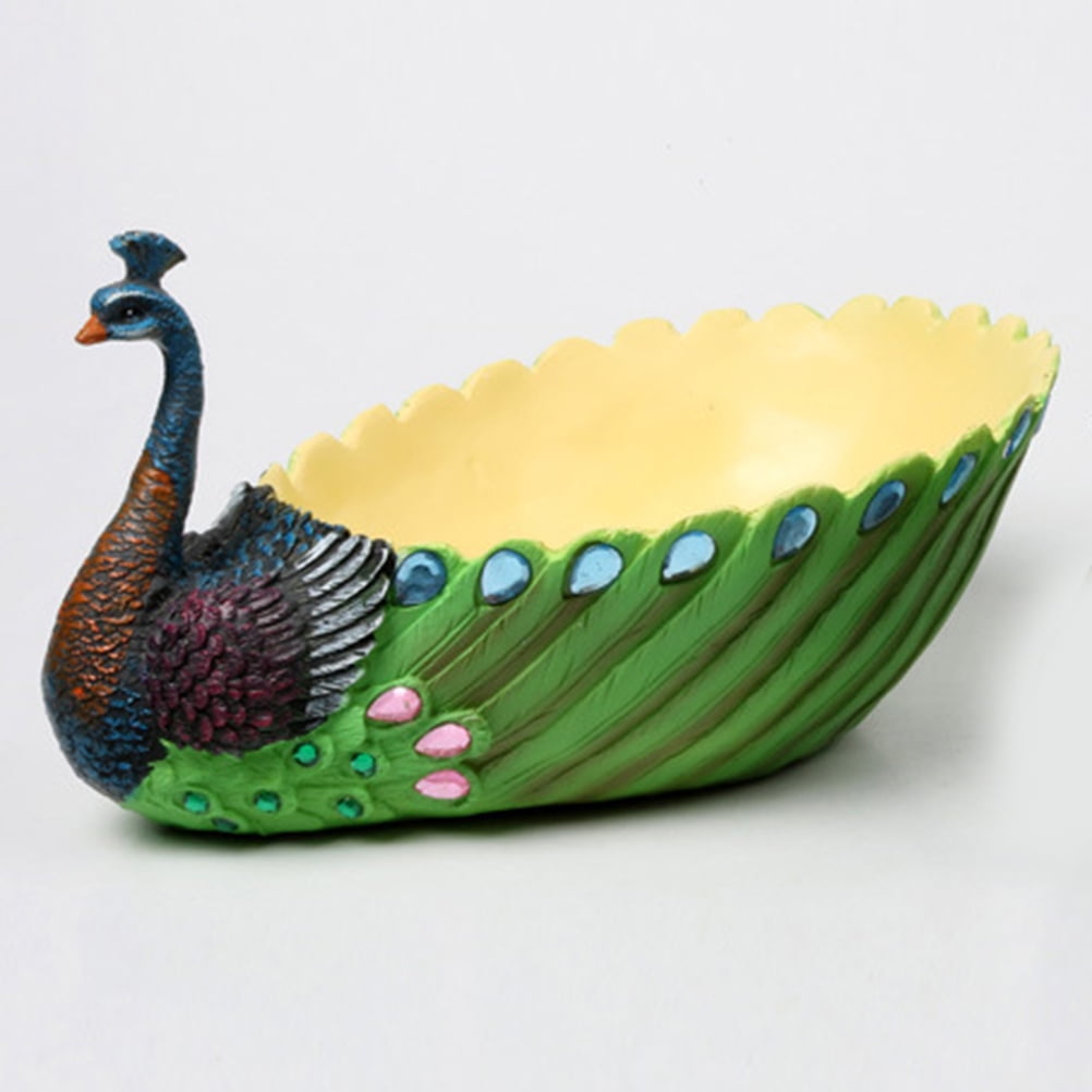 WHAMVOX Plant Pots Outdoor Peacock Succulent Resin Flower Container ...