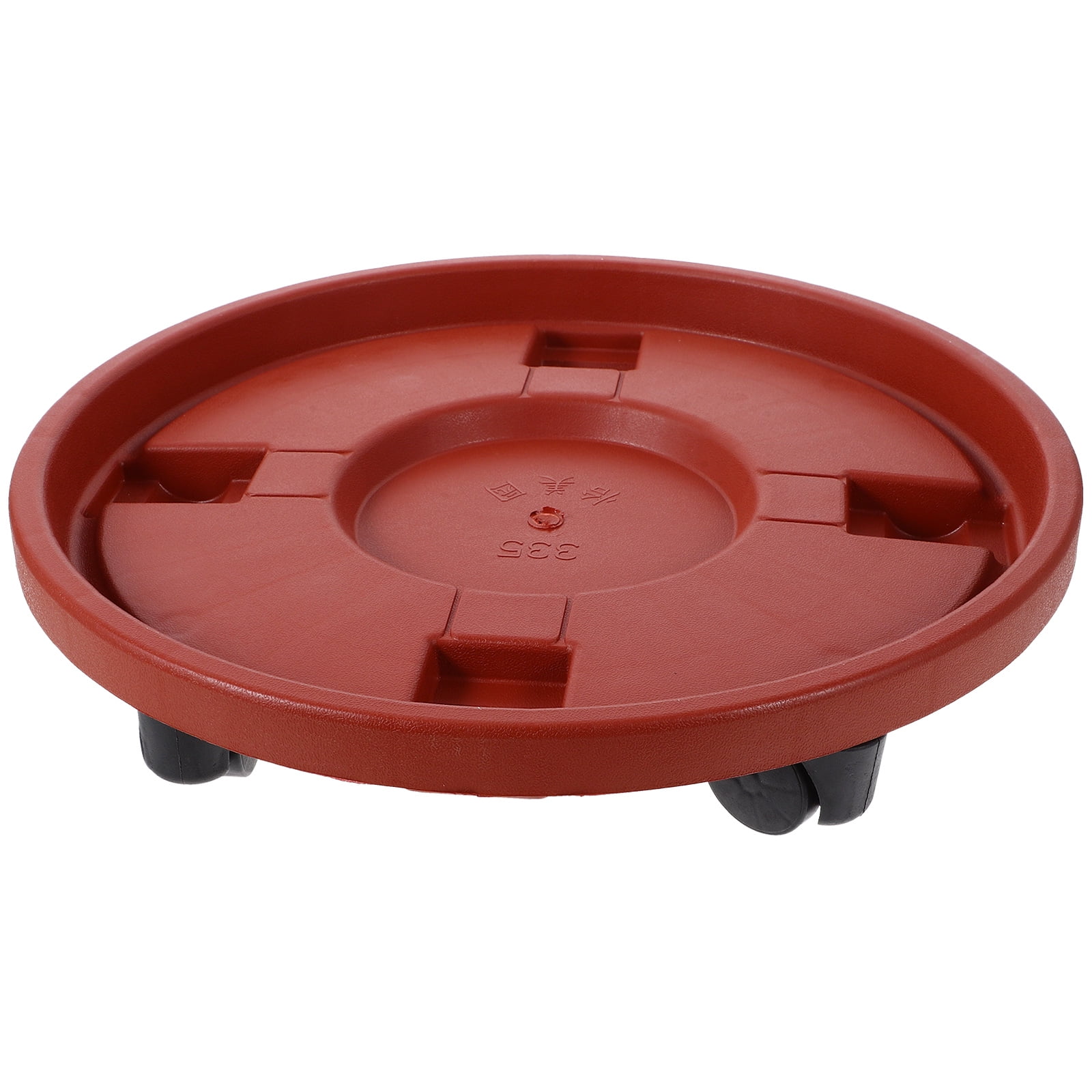 WHAMVOX Planter Stand with Wheel Flower Pot Trolley Flowerpot Garden ...