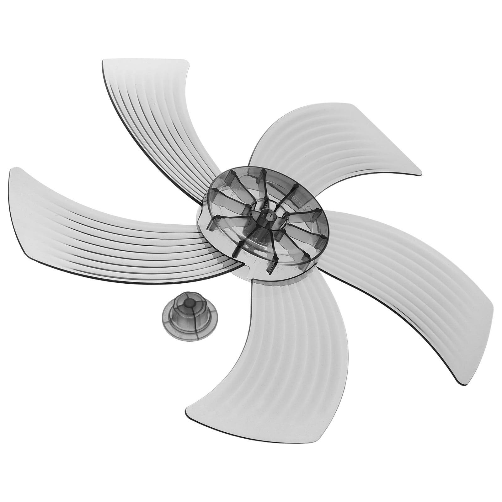 WHAMVOX Plastic 5-Leaves Fan Blade Replacement Fan Blades for Pedestal ...