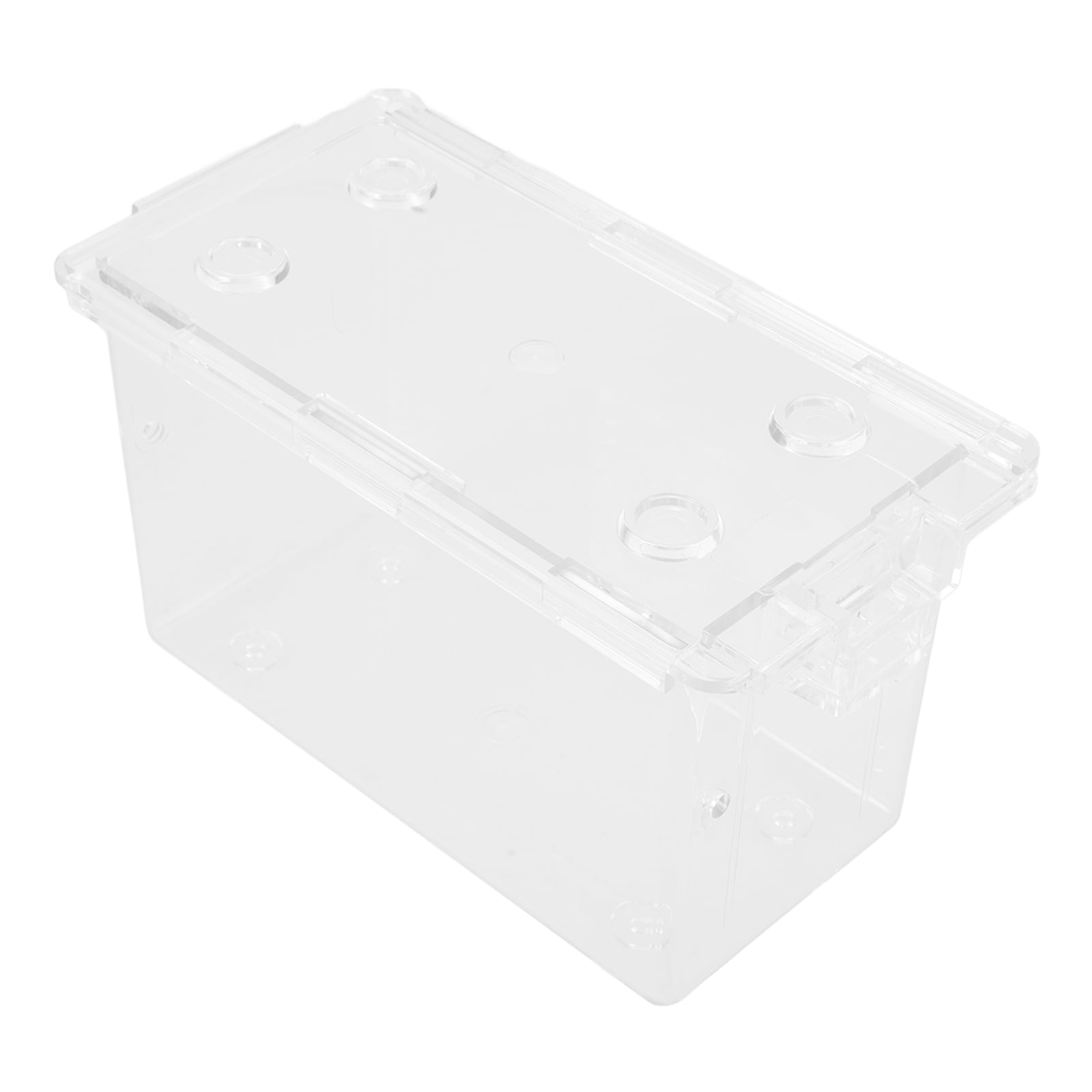 WHAMVOX Plastic Clear Card Holder Portable Clear Card Organization Case ...