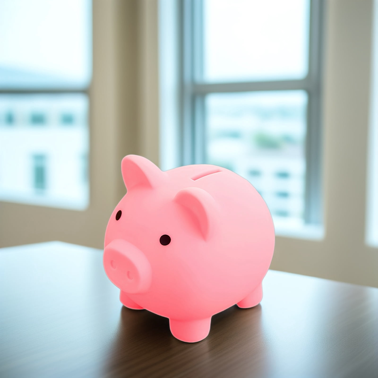 WHAMVOX Plastic Piggy Bank for Money Storage Assorted Color Safe and ...