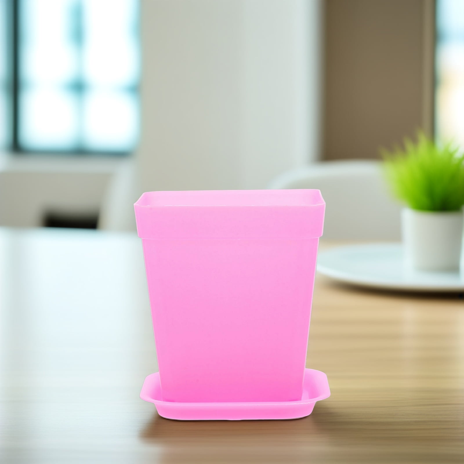 WHAMVOX Plastic Plant Pot with Mesh Design and Drainage Holes for ...