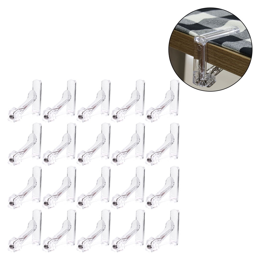 WHAMVOX Plastic Tablecloth Clips Set of 20 Adjustable Clamps for ...