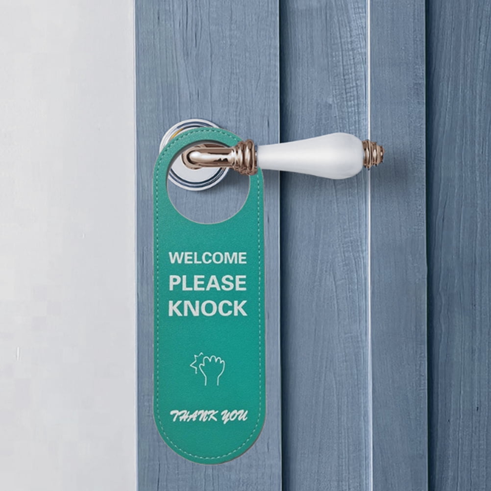 WHAMVOX Please No Disturb Door Sign Hotel Door Hanger Sign Quiet Door ...