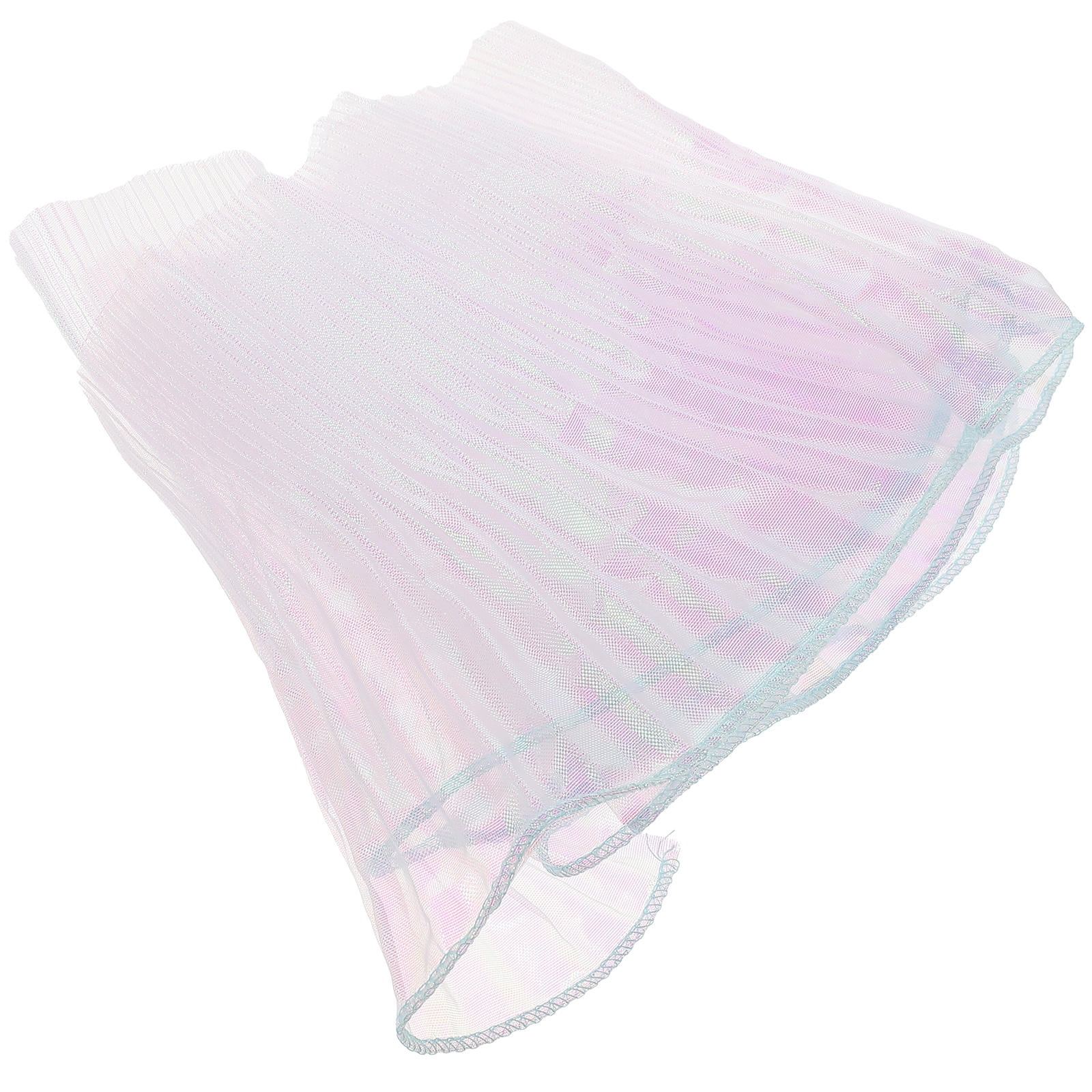 WHAMVOX Pleated Wide Lace Frill Wedding Decoration Flounce Fabric Nurse ...
