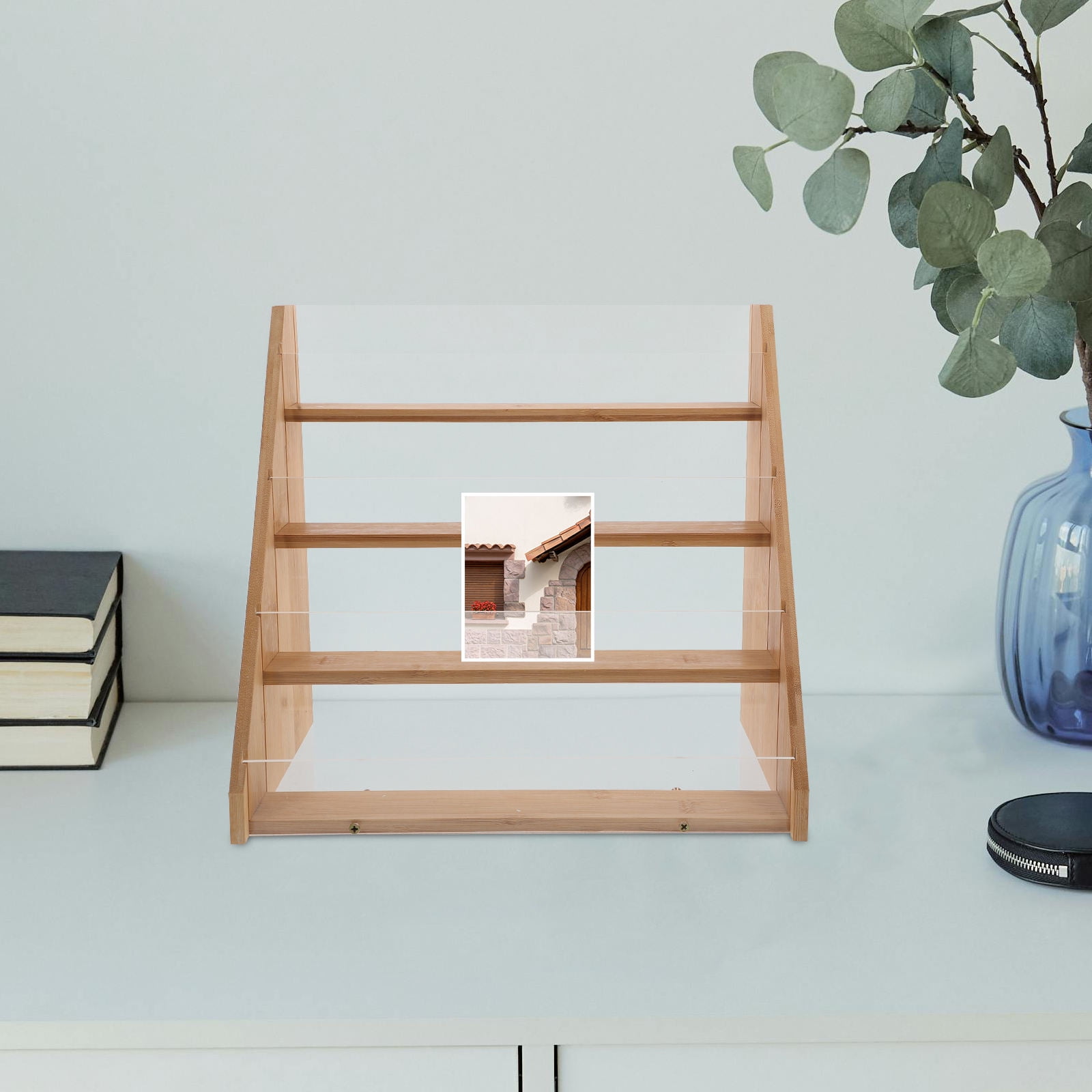 WHAMVOX Portable Cards Display Holder Greeting Card Organizer Display ...