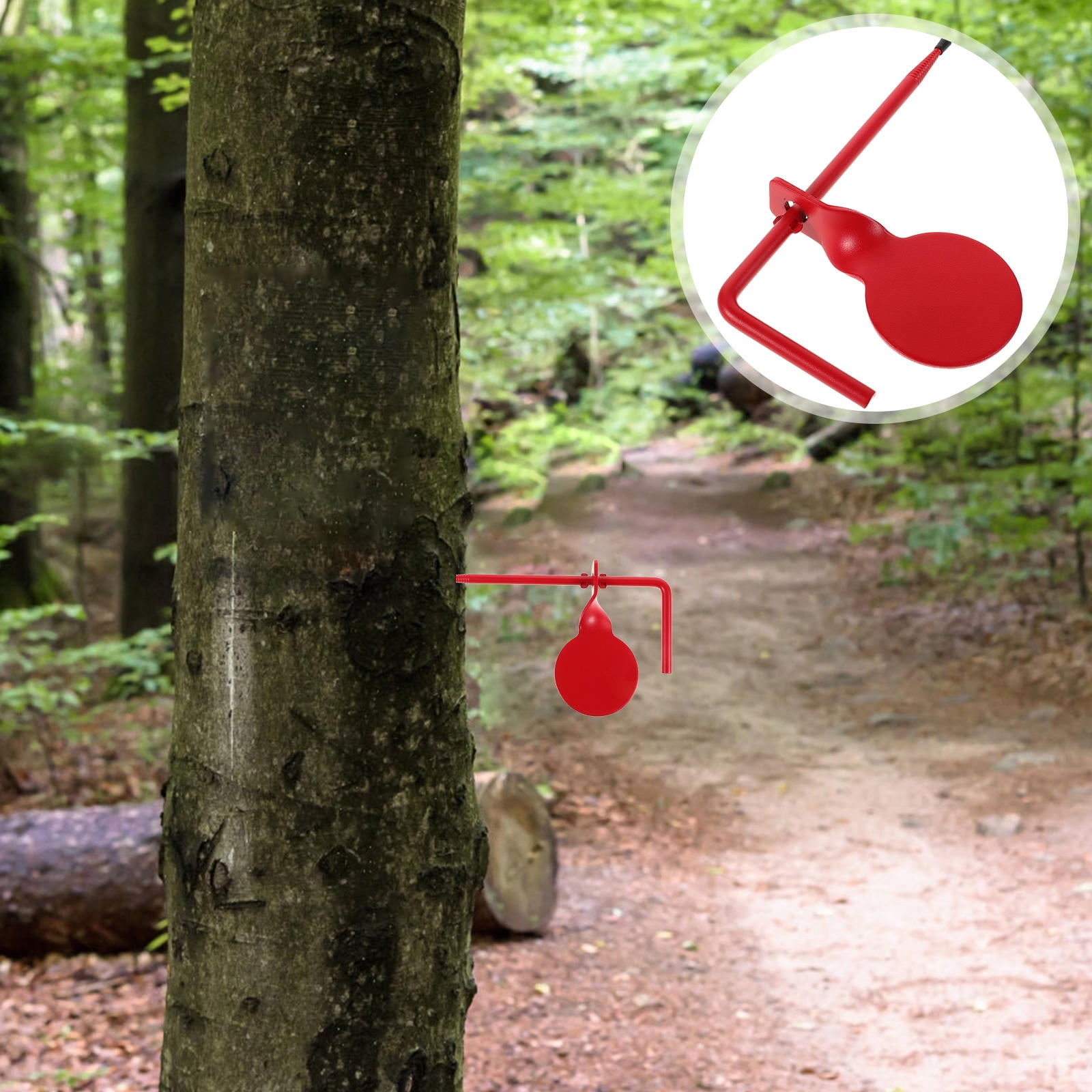 WHAMVOX Portable Spinner Target for Backyard Fun Easy Single Tree ...