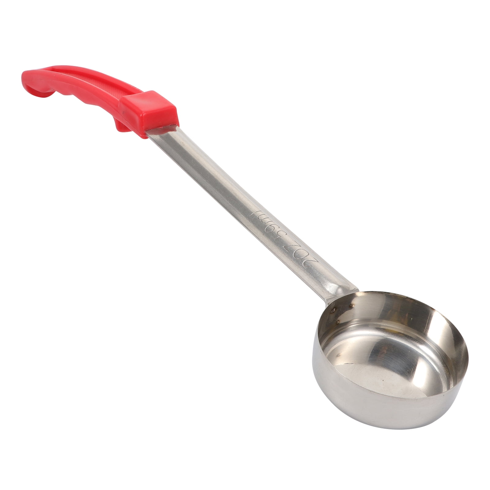 WHAMVOX Portion Control Ladles with Plastic Handle for Eating Use Metal ...