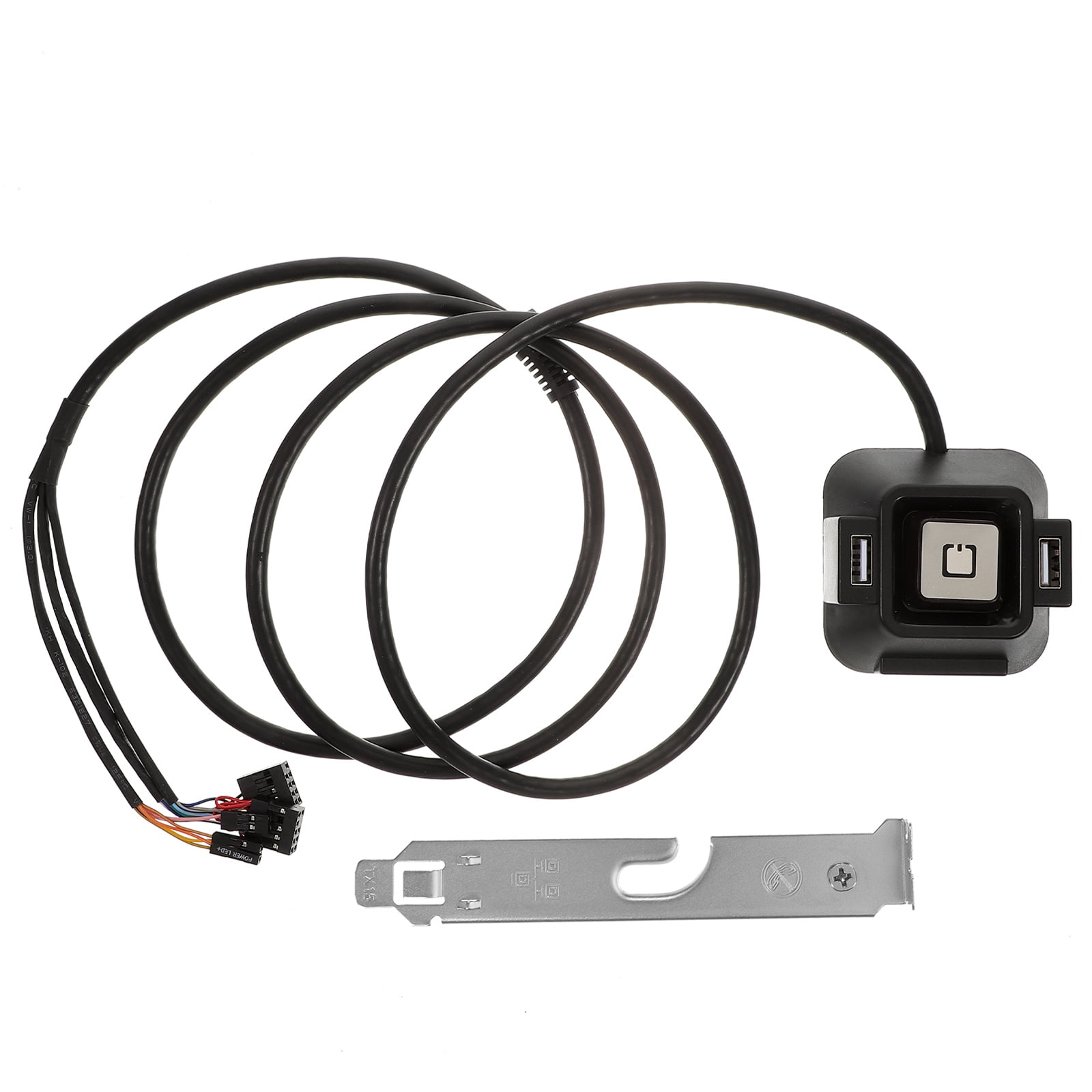 WHAMVOX Power Supply Control Adapter Cable Button Computer Case ...