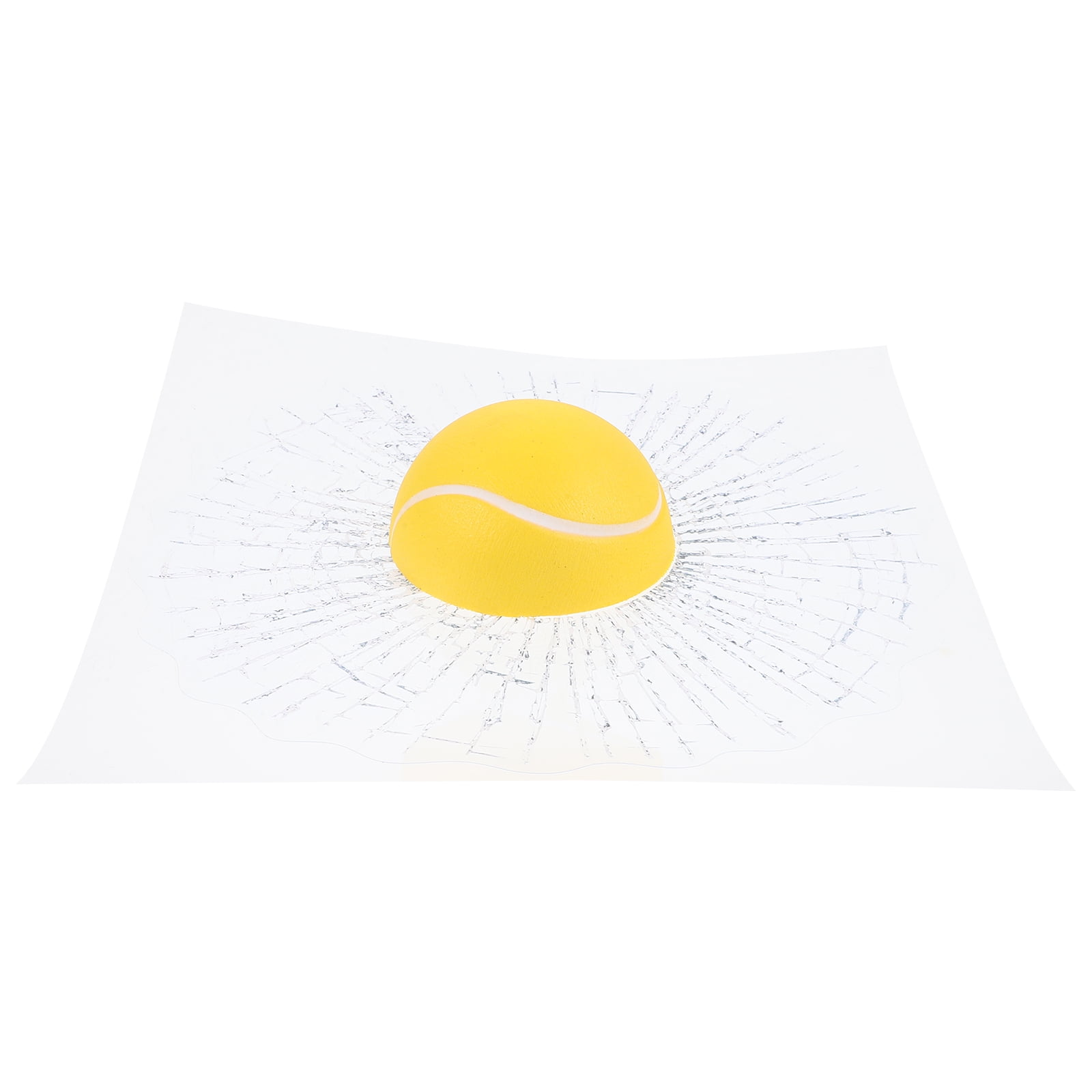 WHAMVOX Prank Window Sticker Prank Crack Glass Sticker Tennis Crack ...