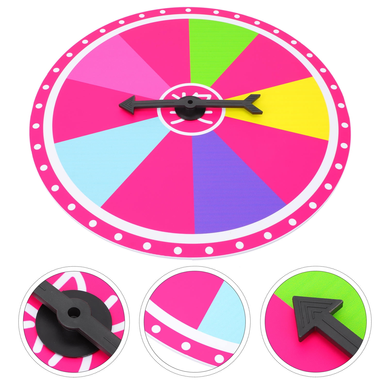 WHAMVOX Prize Wheel Game Prop for Parties Classrooms and Events Foam 24 ...