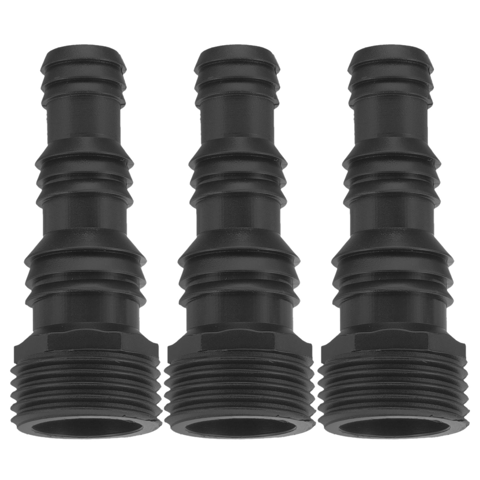 WHAMVOX Quick Connect Garden Hose Fitting Black Plastic 1/2 Inch ...