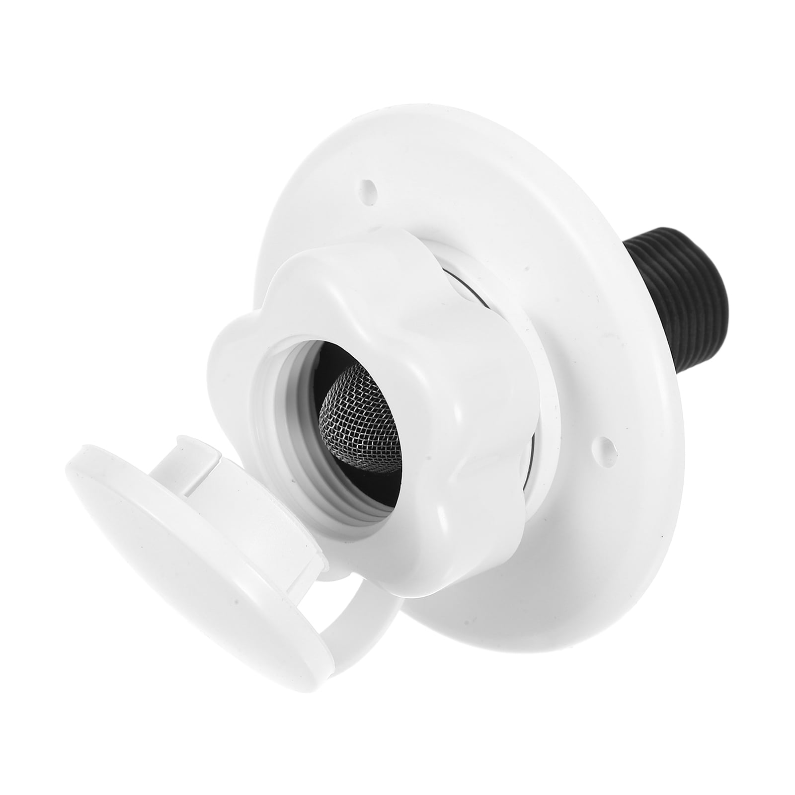 WHAMVOX RV Water Fill Inlet Valve for Tank Plastic White Efficient and ...