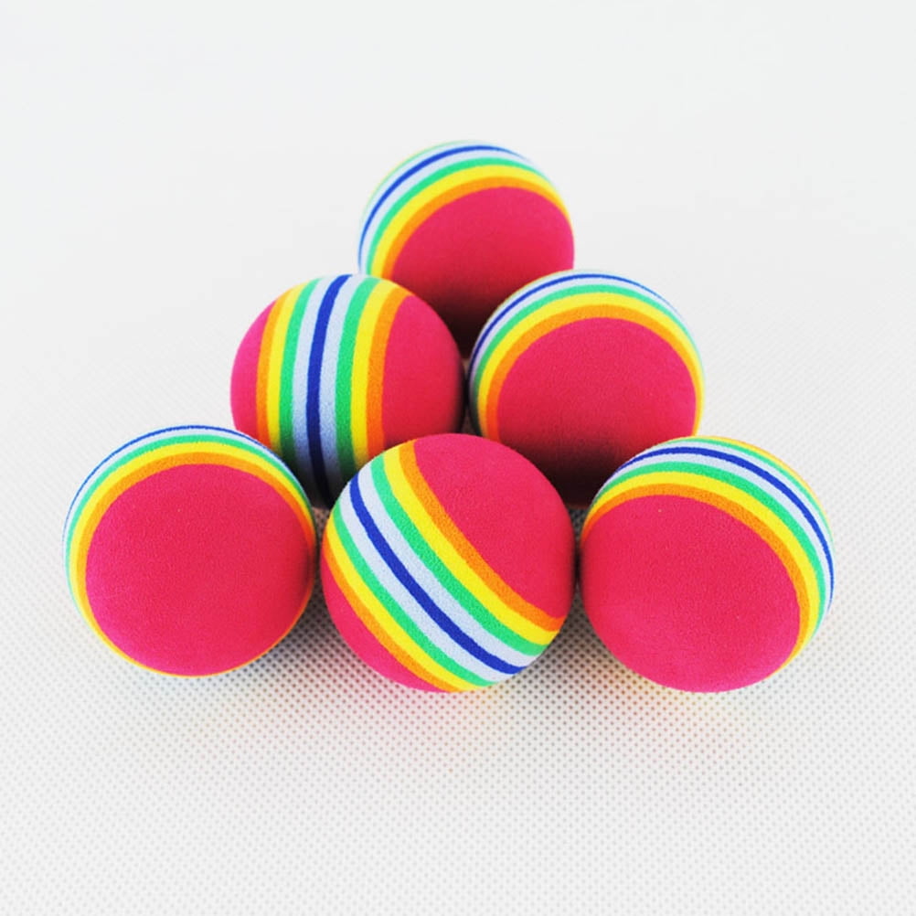 WHAMVOX Rainbow EVA Training Balls for Golf Practice Soft Lightweight ...