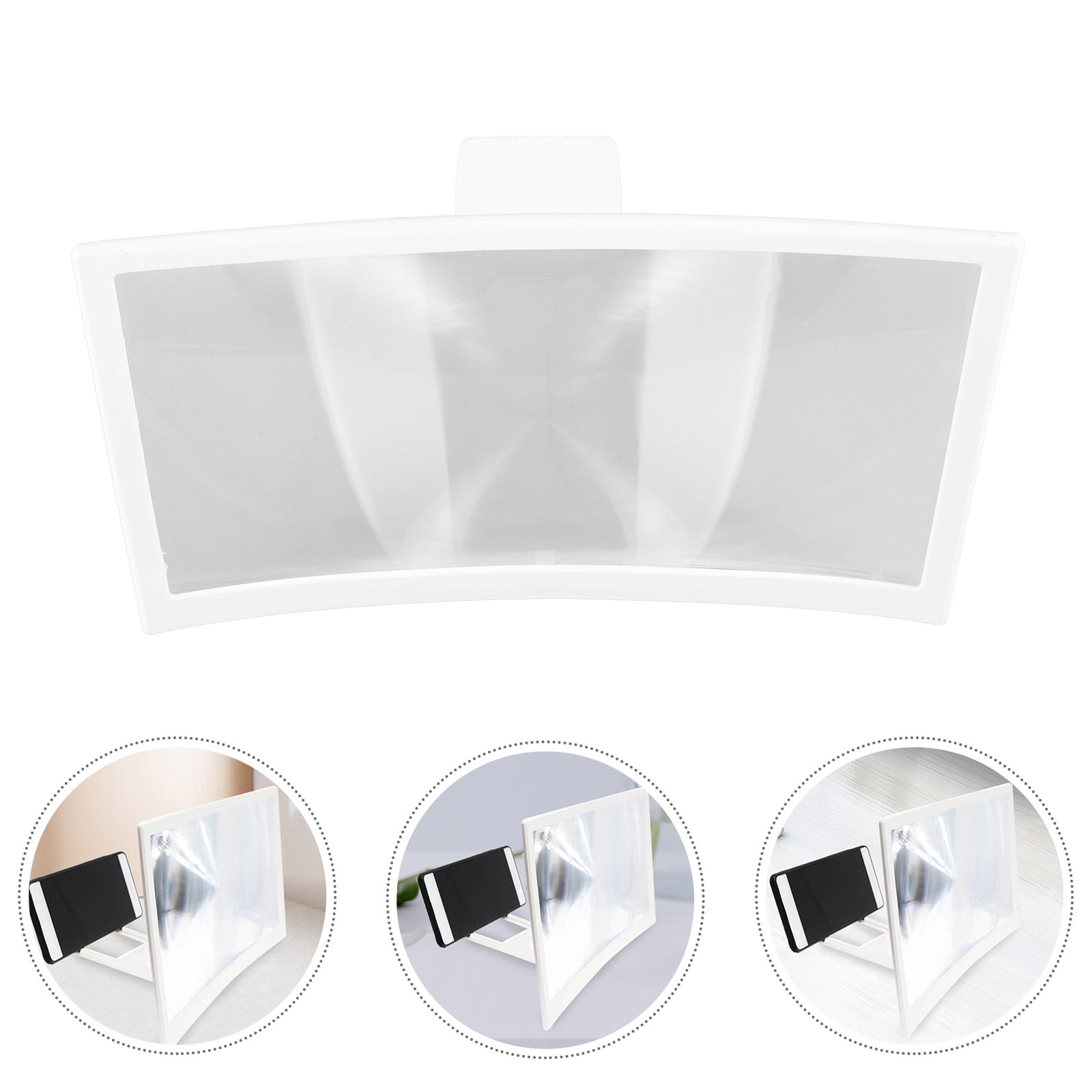 WHAMVOX Raindrops 1 Set Cell Phone Screen Magnifier Stand Foldable ...