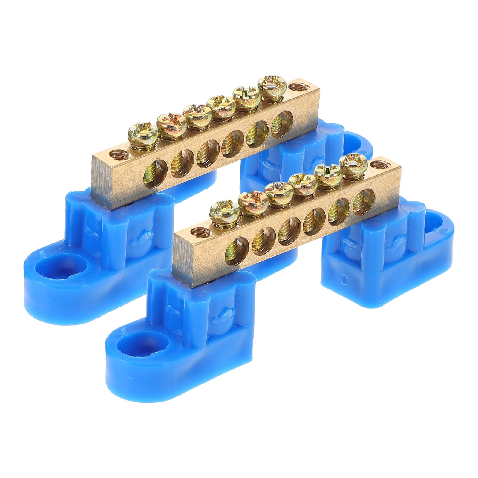 WHAMVOX Raindrops 2pcs Ground Bus Bars with 6 Positions Terminal for ...