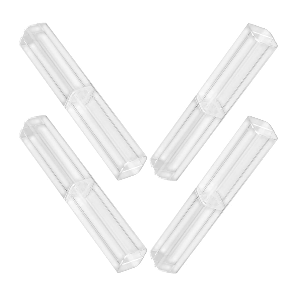WHAMVOX Raindrops 4Pcs Pen Gift Boxes Clear Display Cases Plastic ...