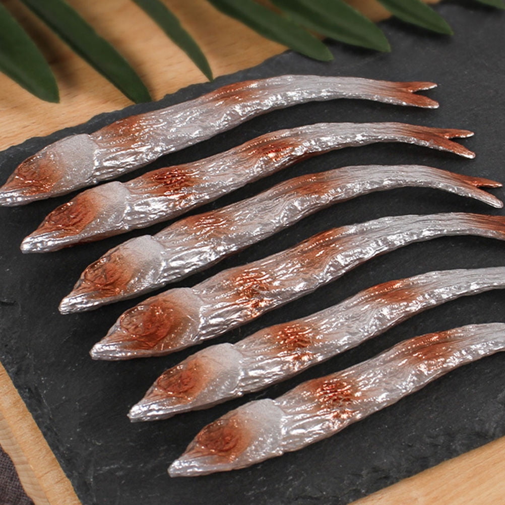 WHAMVOX Lifelike Fake Mud Fish Models for Kids Playing Made of PVC in 4 ...