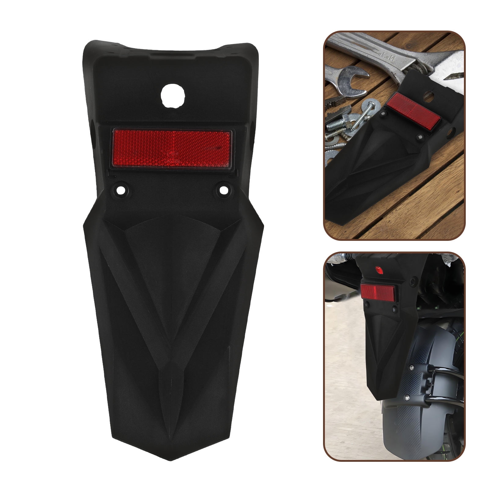 WHAMVOX Rear Mudguard and Reflector Kit for Dirt Bikes Motorcycles ...