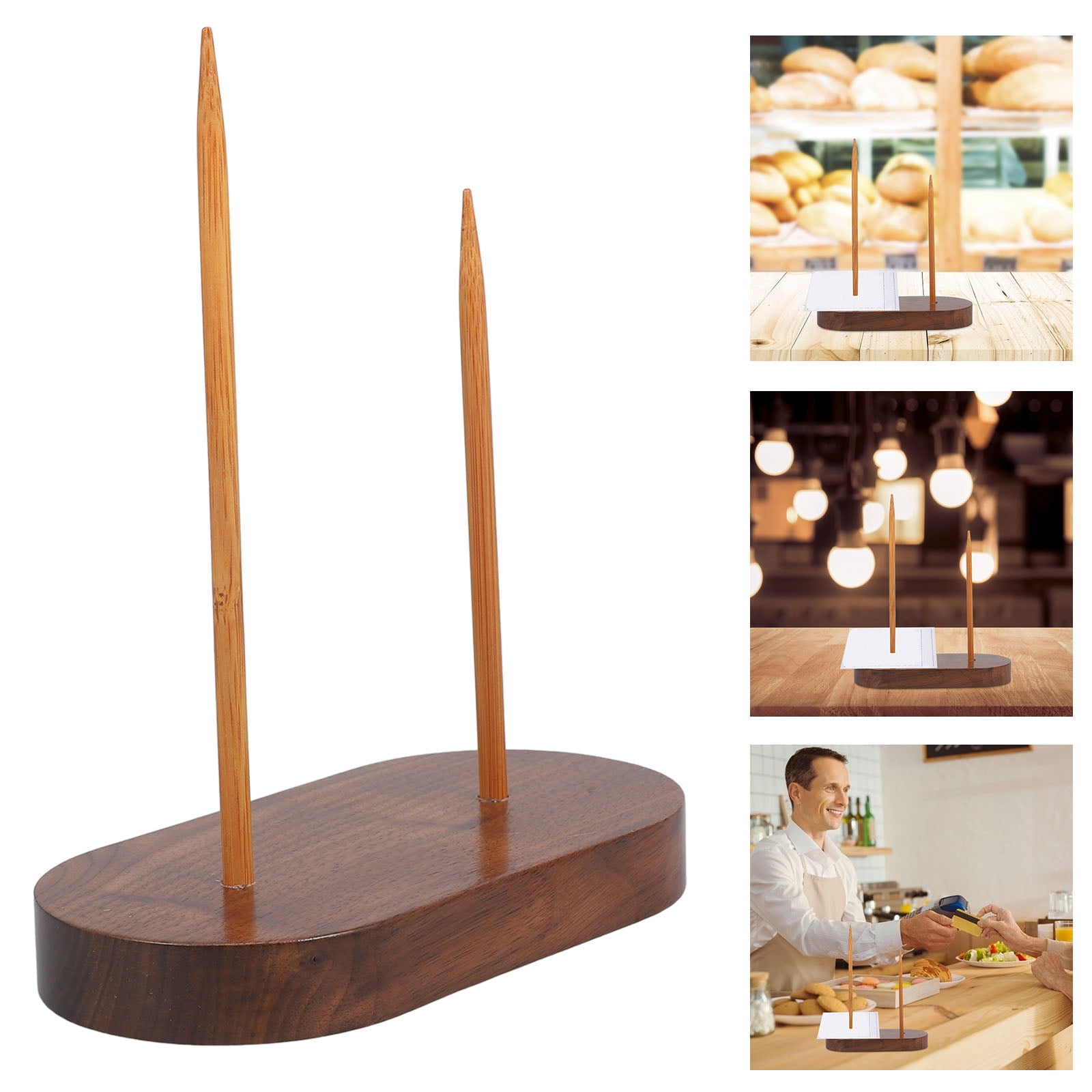 WHAMVOX Receipt Spike Paper Spike Receipt Holder Straight Rod Ticket ...