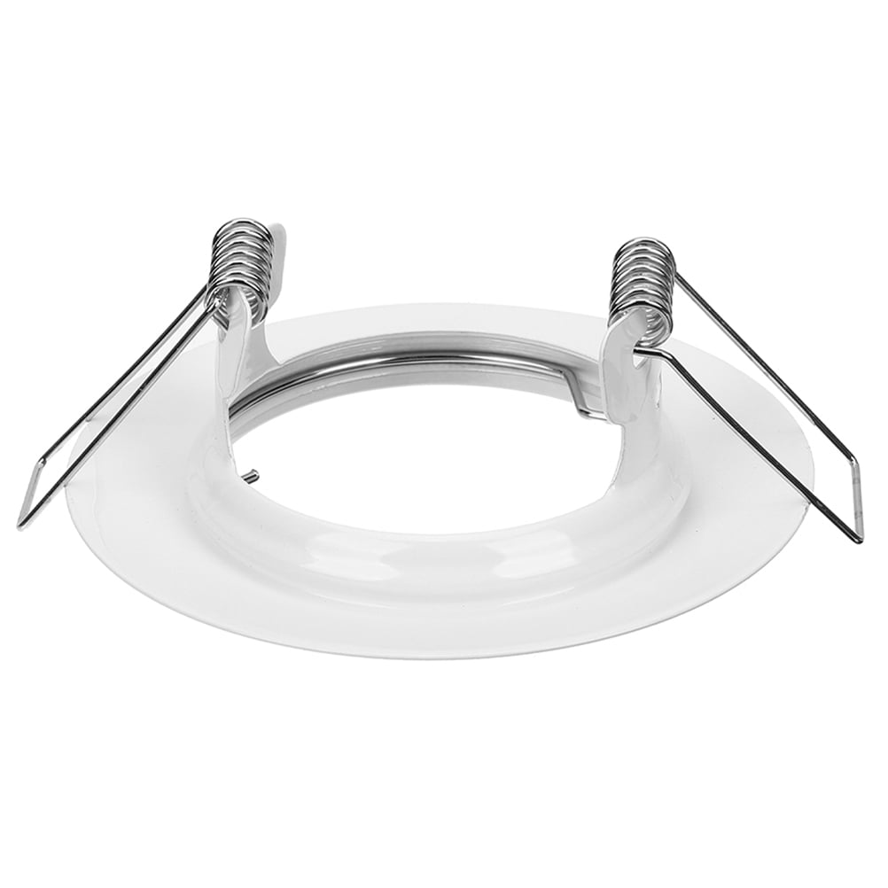 WHAMVOX White Recessed Light Trim Cover with Secure Fit and 50 mm ...