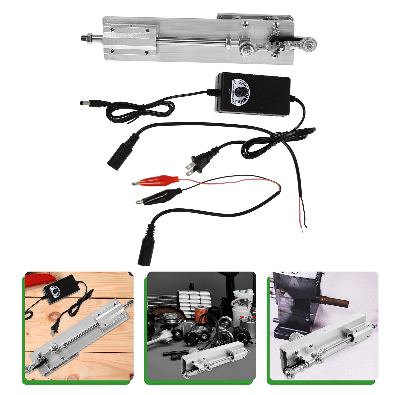 YSNOOWE Reciprocating Cycle Linear Actuator Silver 1 Set 14.0x5.3in ...