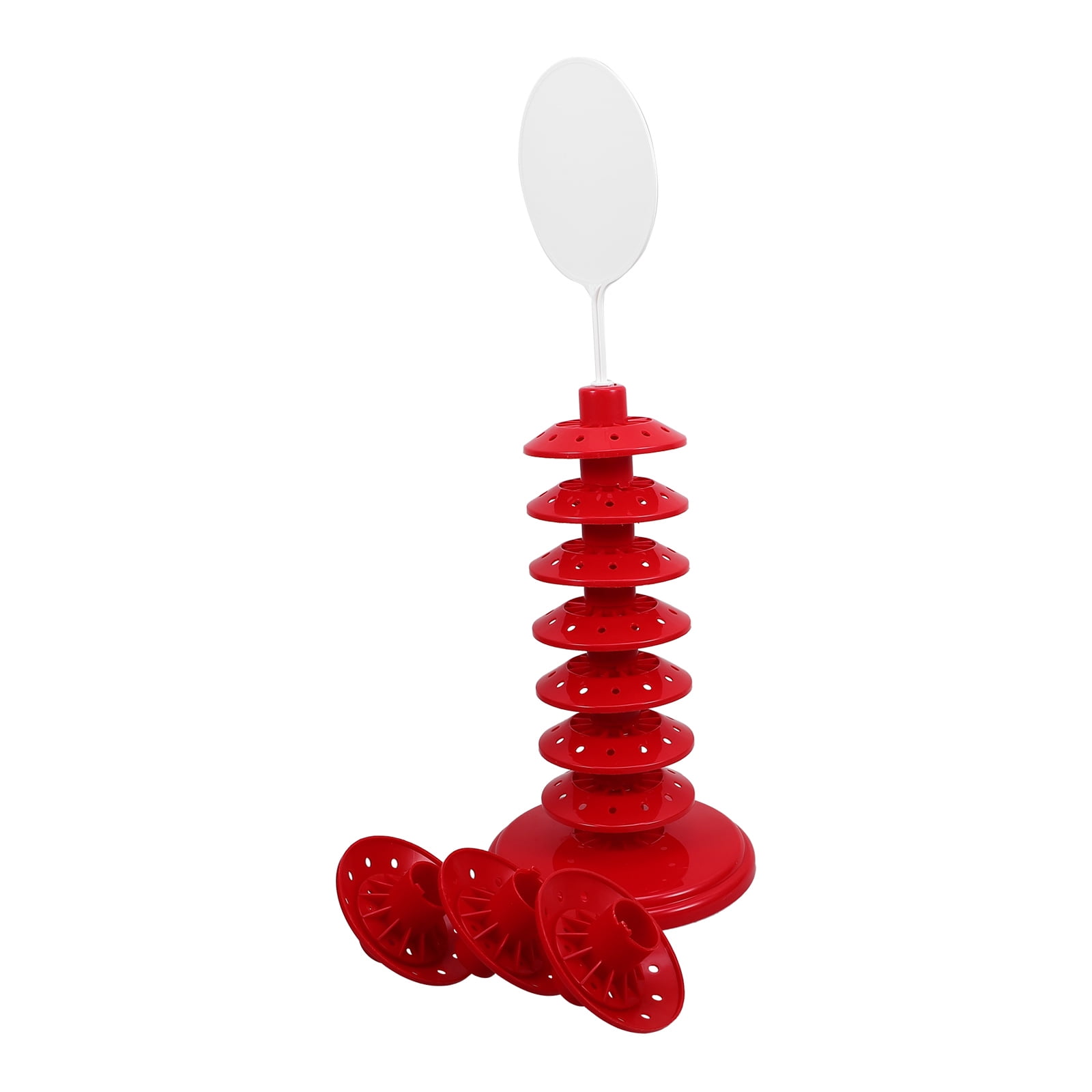 WHAMVOX Red PP Material Lollipop Holder for Decor Perfect for Tabletop ...