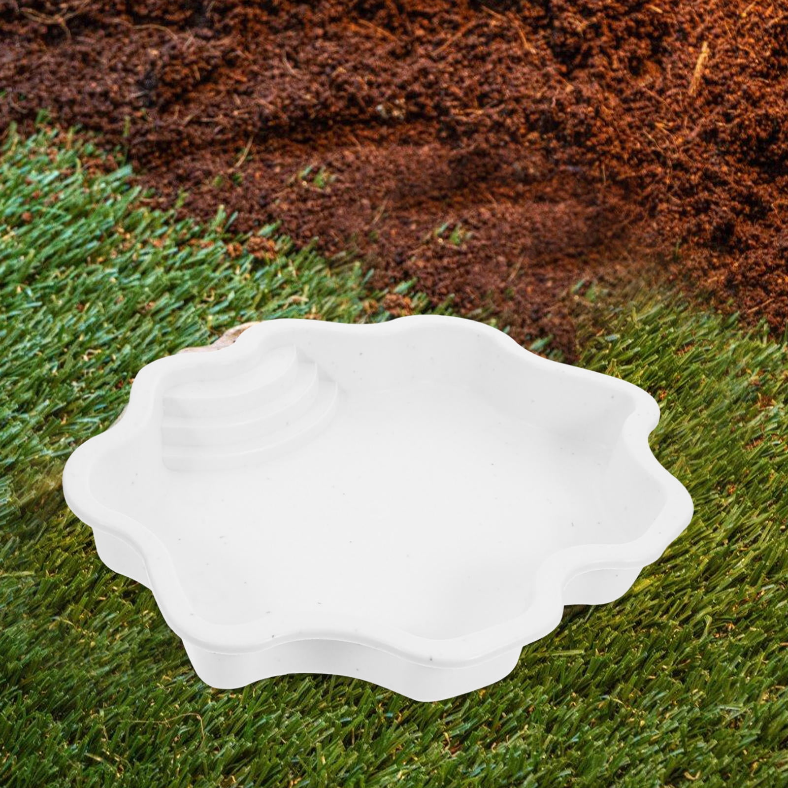 WHAMVOX Reptile Bath Turtle Water Dish Turtle Tub Reptile Bathing Pool ...