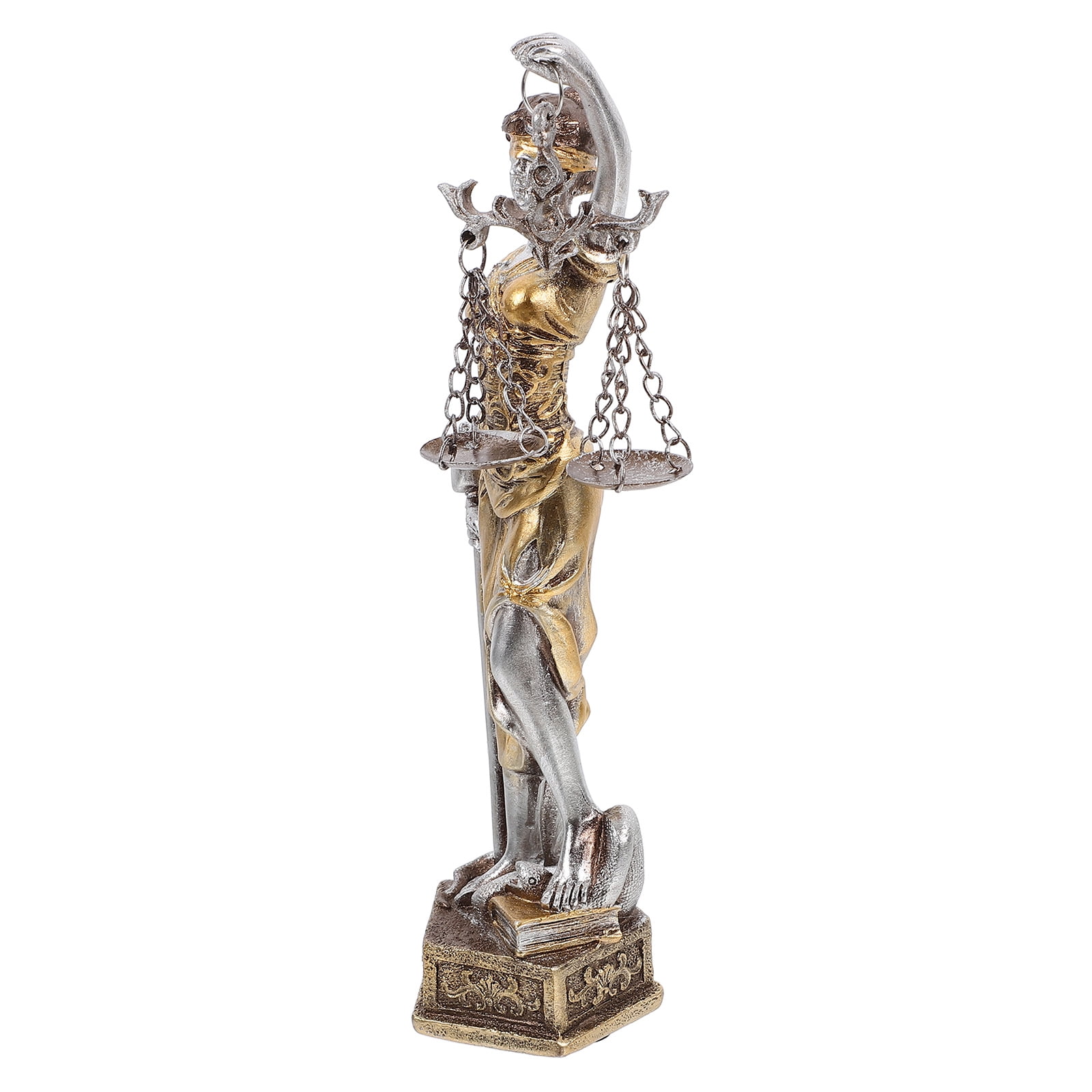 WHAMVOX Resin Statue of Greek Goddess for Lawyer Office Decoration ...
