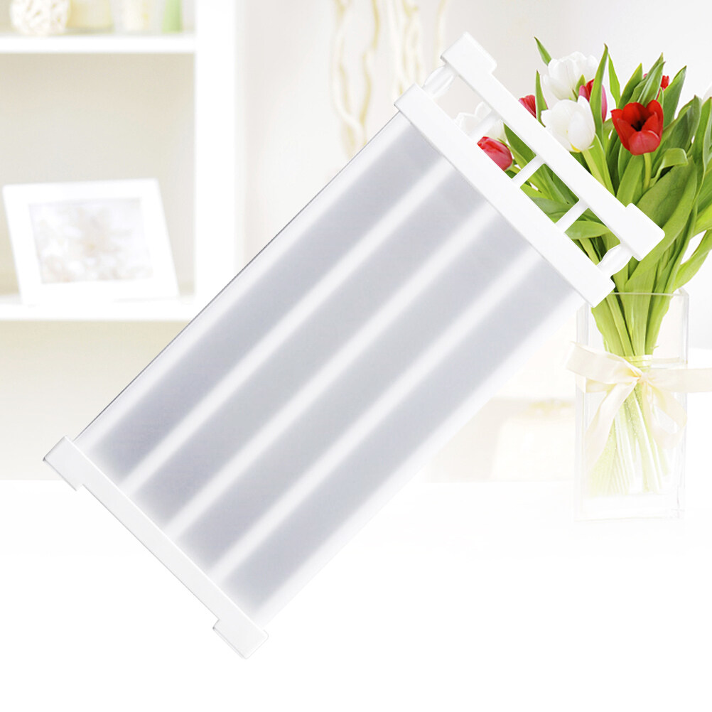 WHAMVOX Retractable Rack Shelf 50-80cm No Need to Drill Storage Rack ...