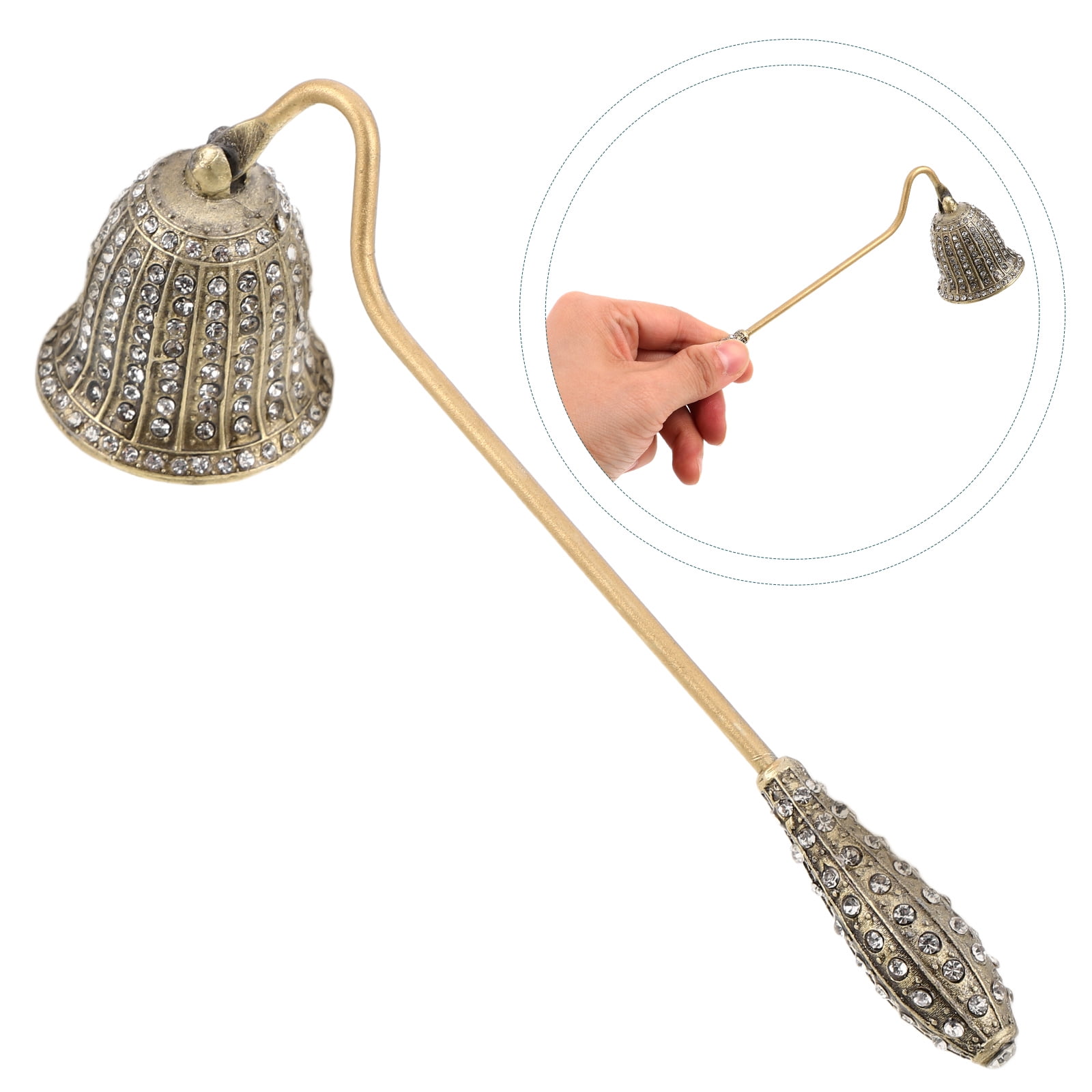 WHAMVOX Retro Candle Flame Snuffer Tool Vintage Metal Candle ...