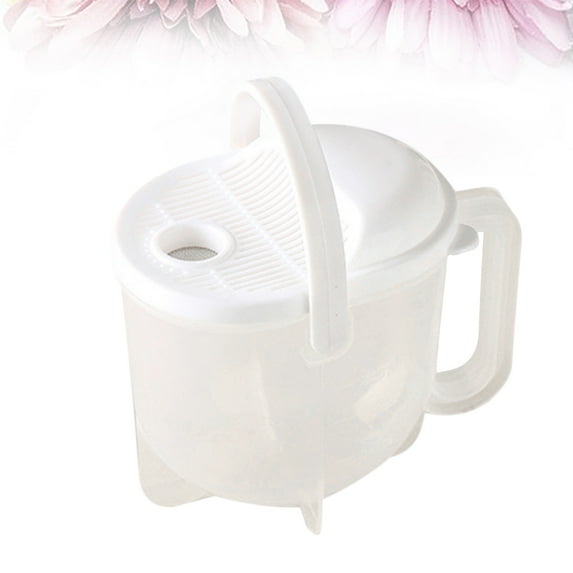 WHAMVOX Rinsing Rice Cleaner Strainer Bowl Plastic Scrubber Washing ...