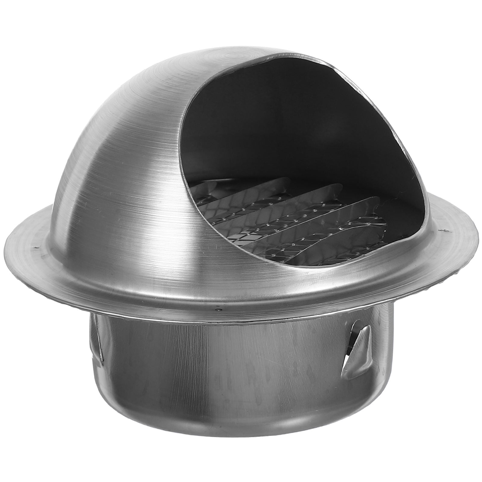 WHAMVOX Round Ventilation Grill Screen Hood Covers for Home Wall Silver ...