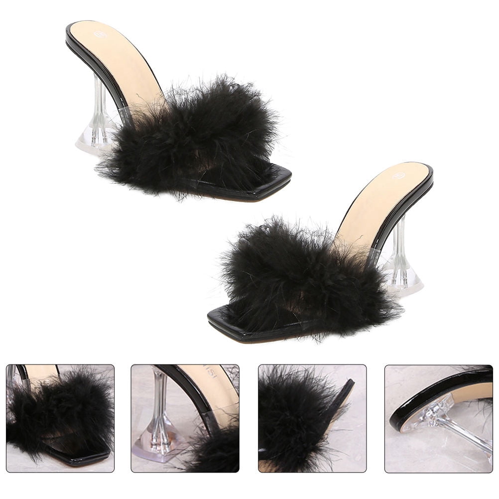 WHAMVOX Sandals Women Fish Mouth High Heels All-day Wear Ultra 's ...