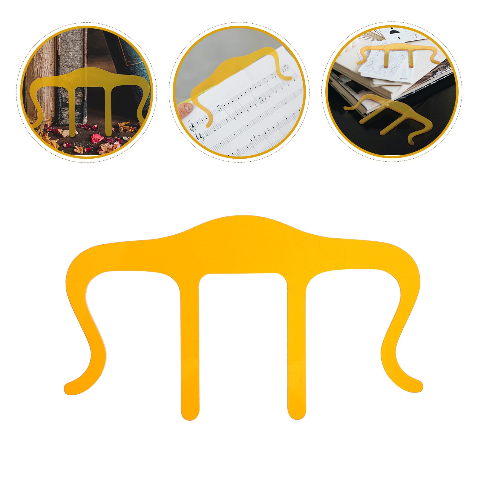 WHAMVOX Score Music Folder Piano Sheet Music Holder 11X6.3X2.2CM Orange ...