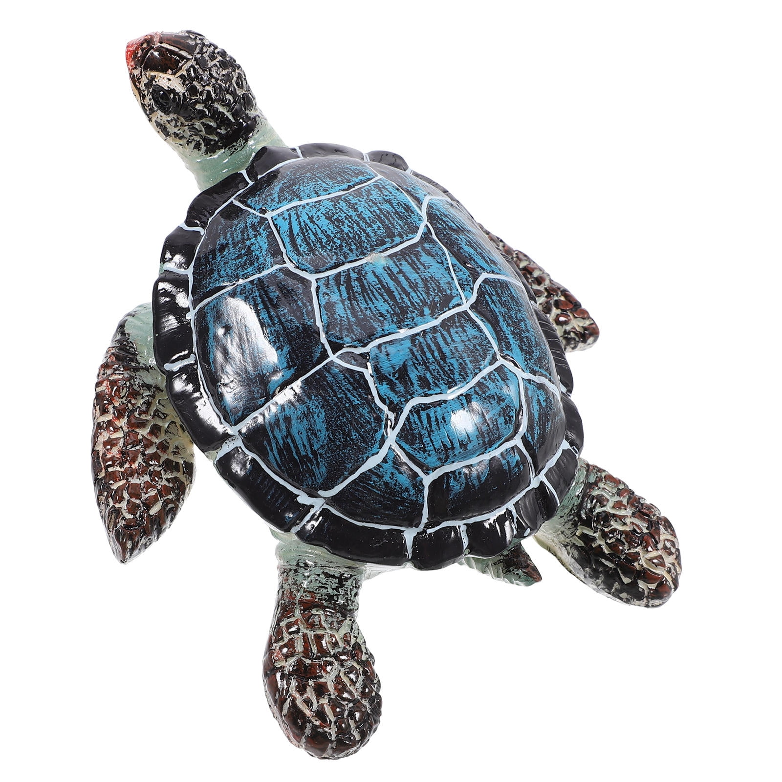 WHAMVOX Sea Turtle Decor Miniature Figurine Realistic Turtle Animal ...