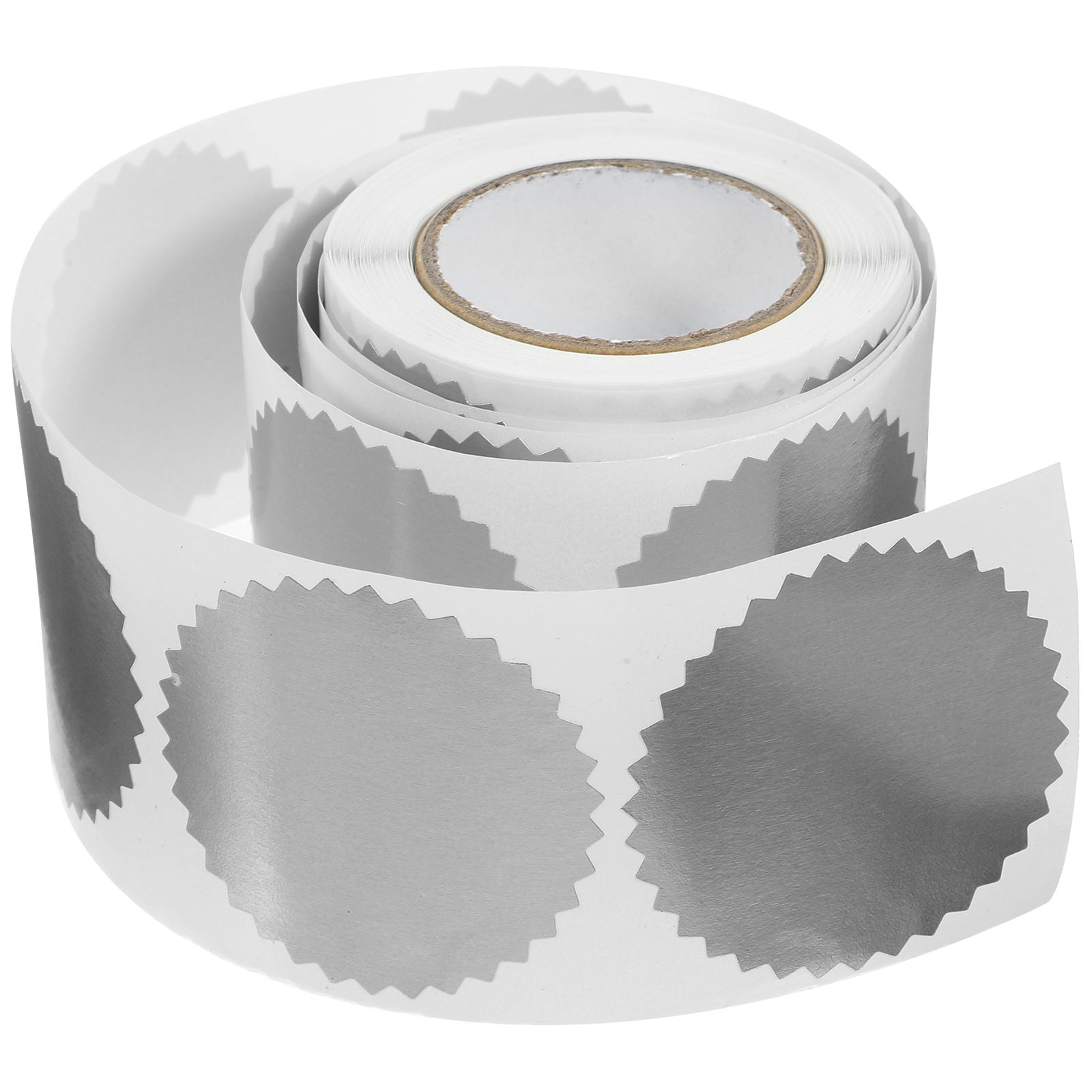 WHAMVOX Sealing Sticker Small Gold Stickers Envelopes Labels Silver ...