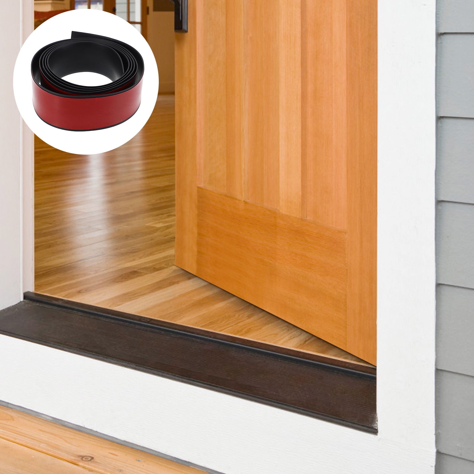 WHAMVOX Self Adhesive Flat Flooring Transitions Strip for Joining Floor ...