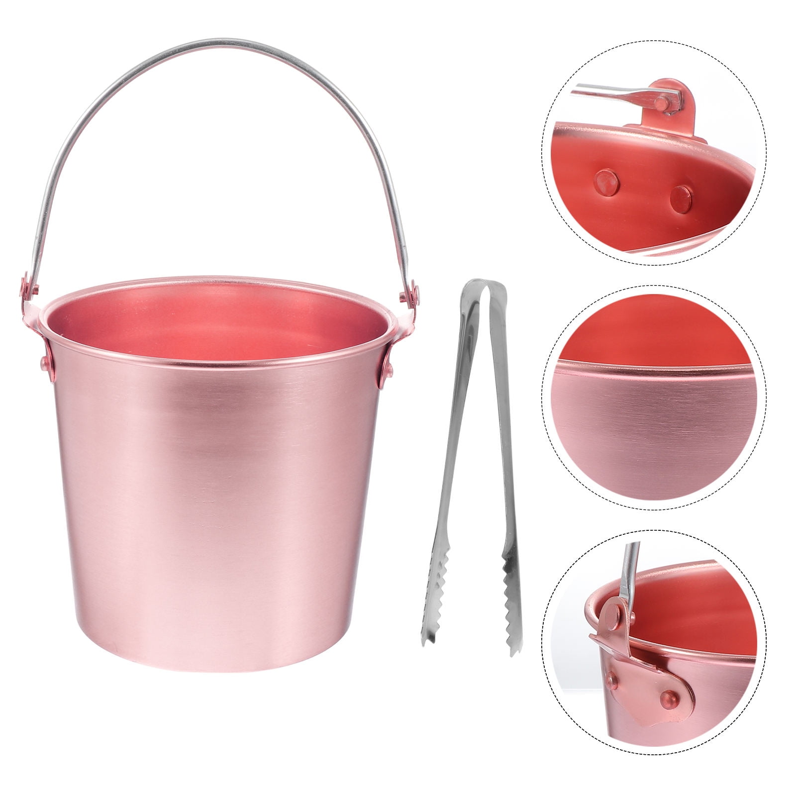 WHAMVOX Serving Freezer Gel Ice Buckets Reusable Polished Versatile ...