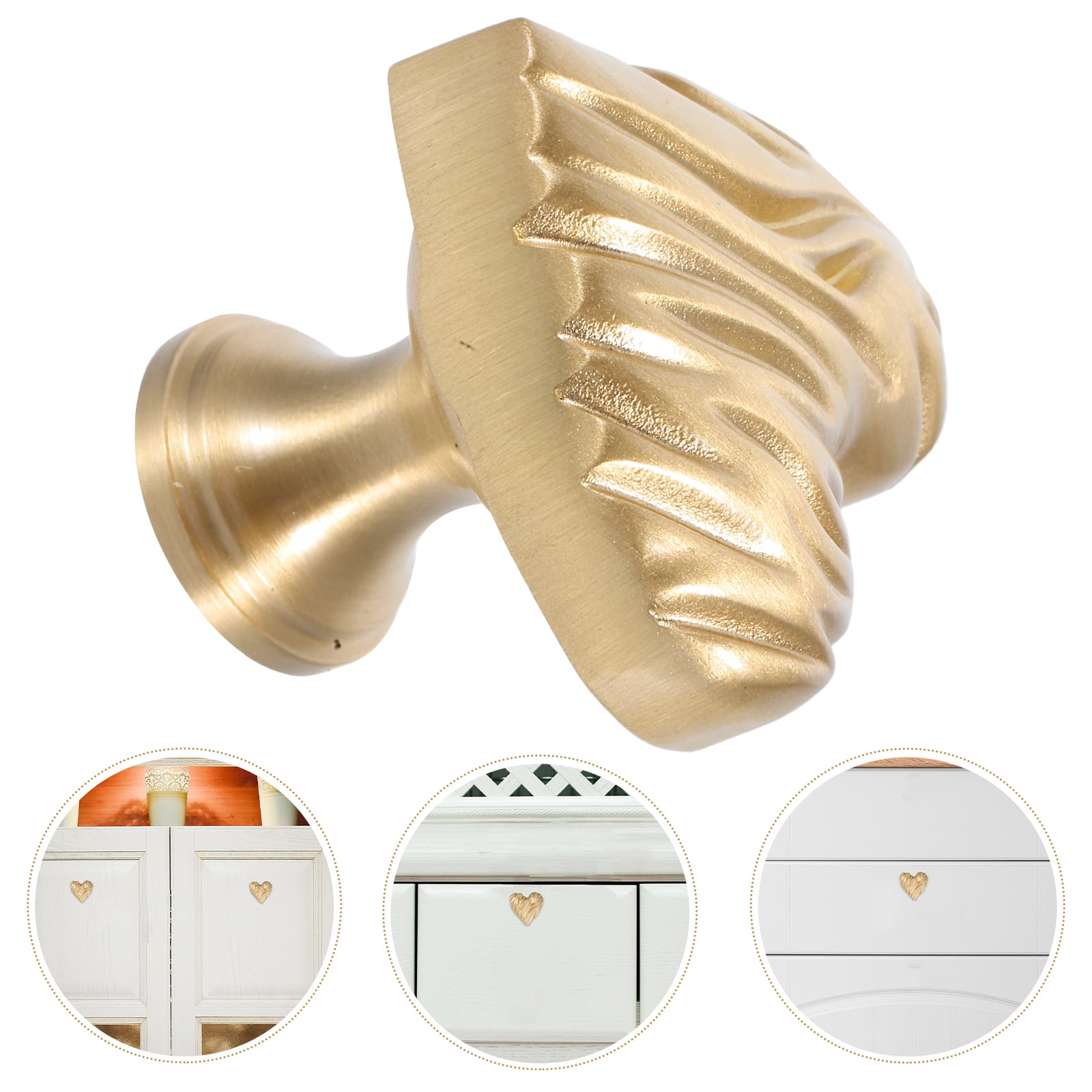 WHAMVOX -Shaped Vintage Drawer Handles Decorative Pulls for Cabinets ...