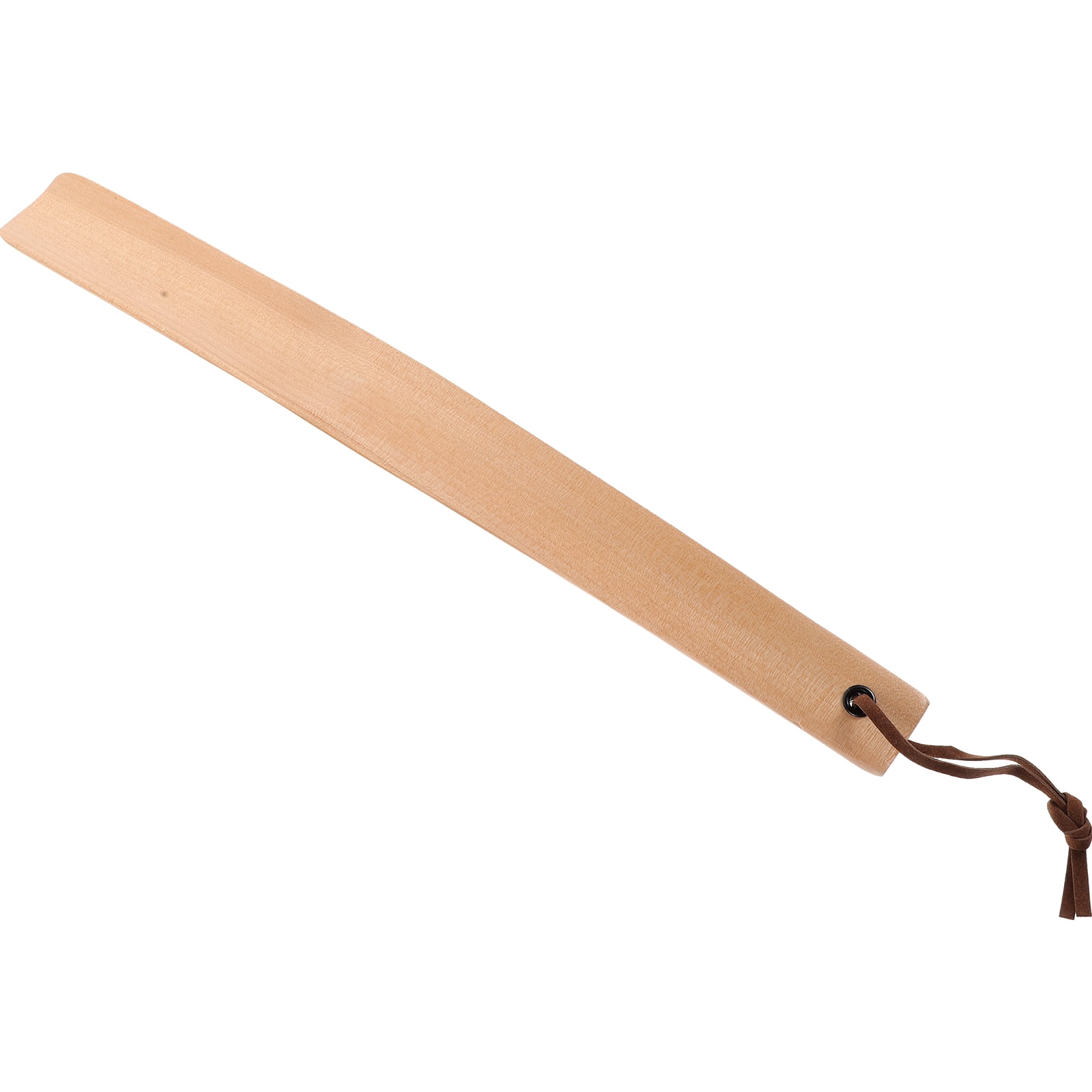 WHAMVOX Shoe Horn Wood Lazy Shoe Helper with Long Handle for Elderly ...