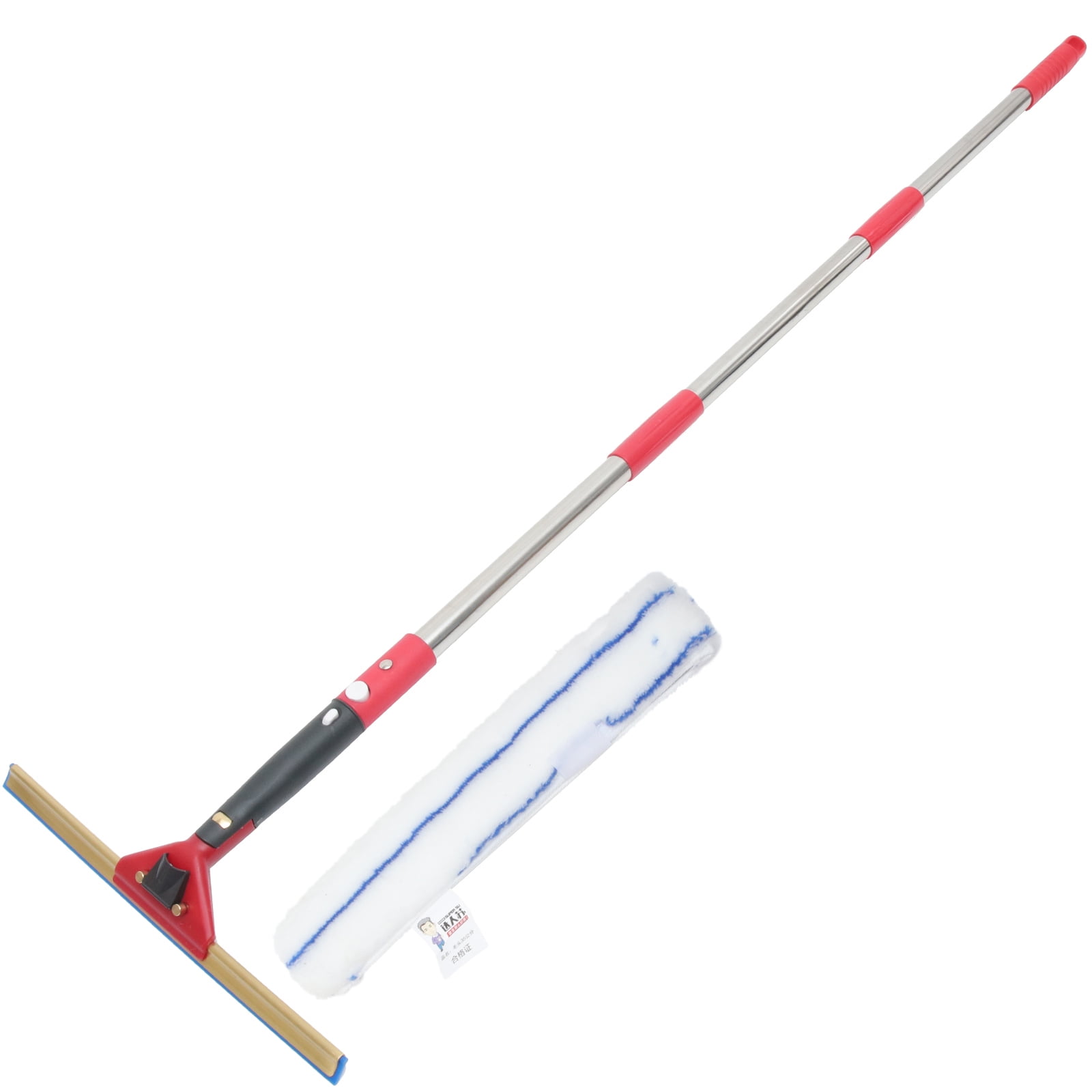 WHAMVOX Shower Door Cleaner Squeegee Glass Suction Window Cleaning Car Windows Paint Scraper ...