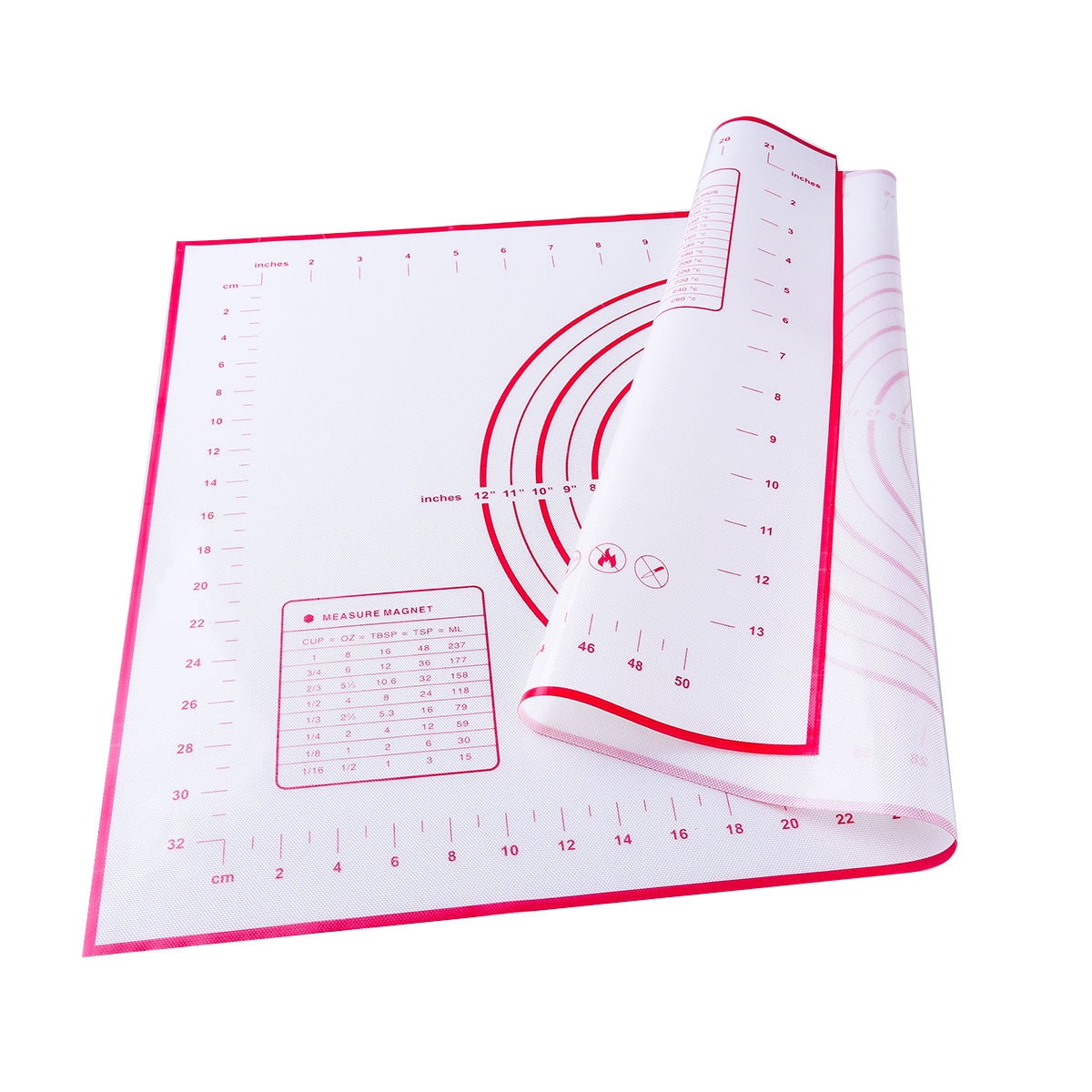 WHAMVOX Silicon Art Mat Filter Board Rolling Pad Non-stick Pastry ...