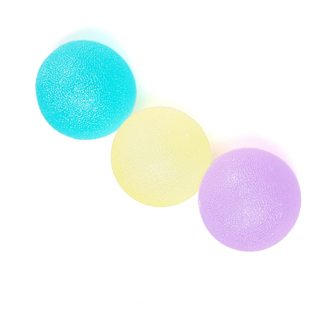 WHAMVOX Purple Stress Relief Balls for Anxiety Hand Exercise Ball Made ...