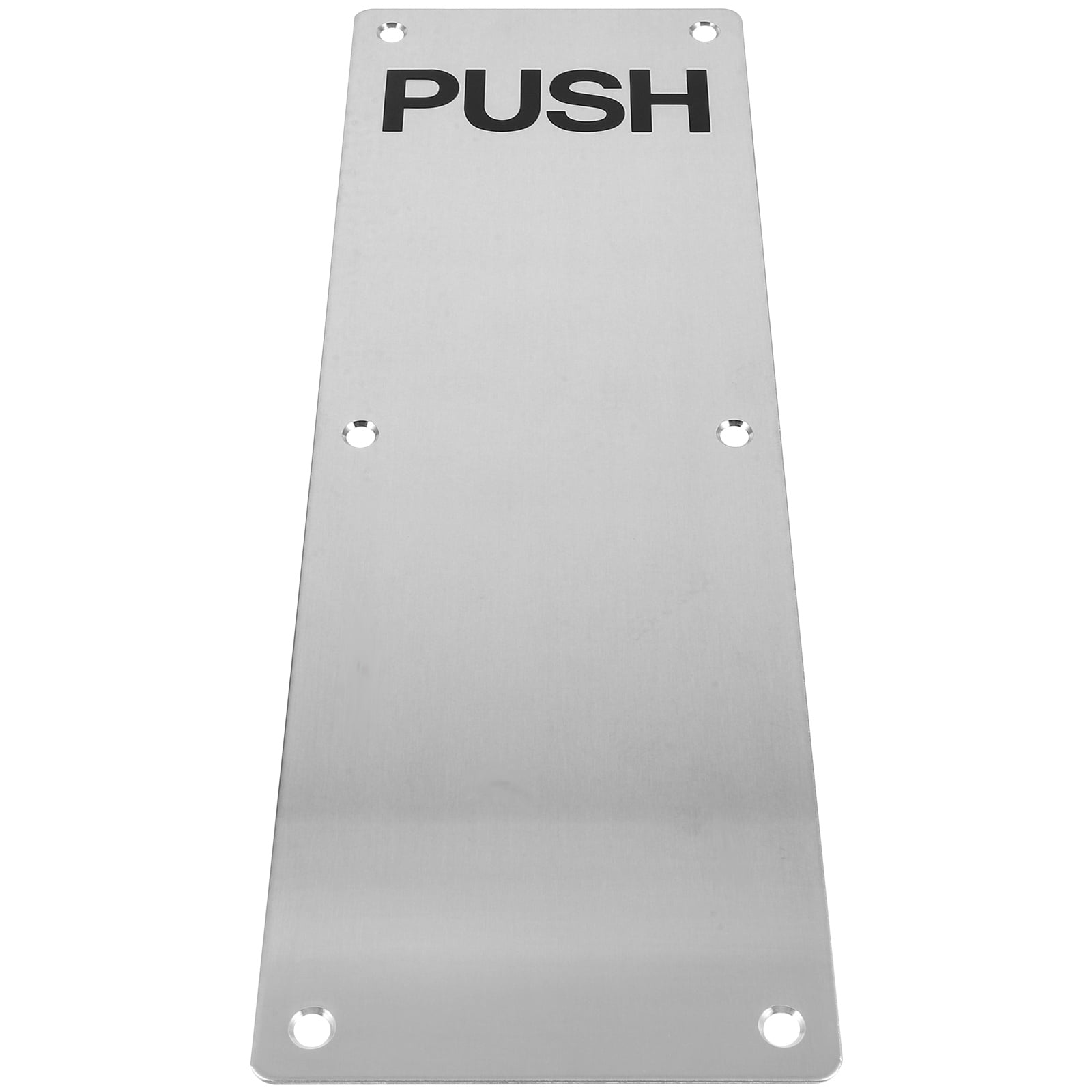 WHAMVOX Silver Stainless Steel Door Push Plate for Internal Doors Easy ...