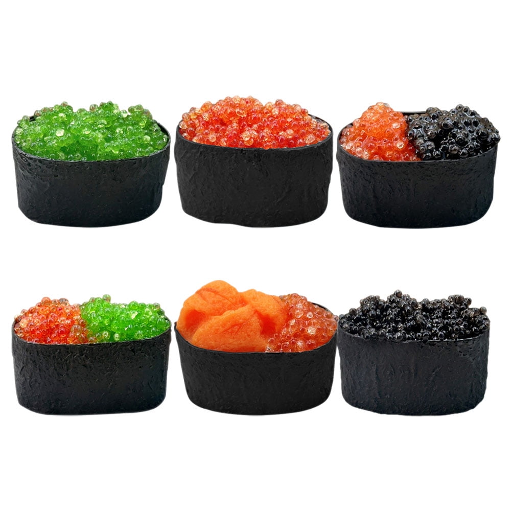 WHAMVOX Simulation Sushi Models for Decoration PVC Material Assorted ...