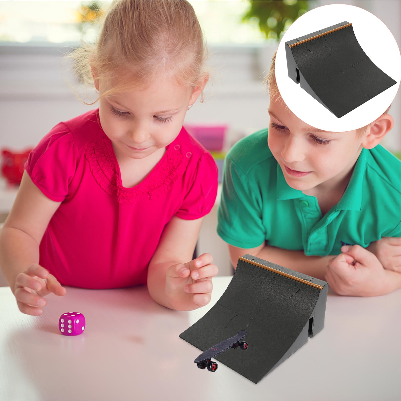 WHAMVOX Skate Ramp - Skateboard Field Obstacles Finger Park for Fingers ...